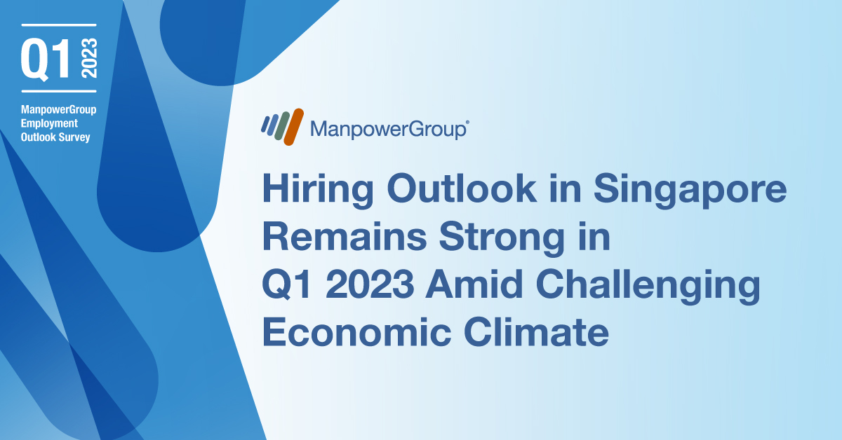 ManpowerGroup Employment Outlook Survey Singapore